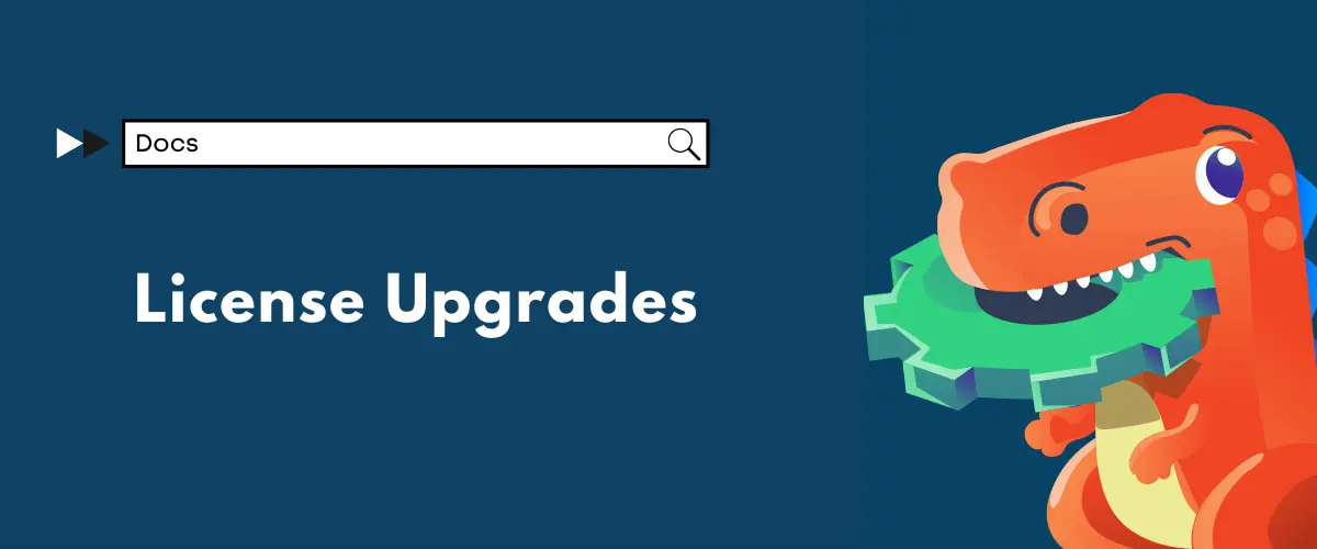 License Upgrades - Widget Options